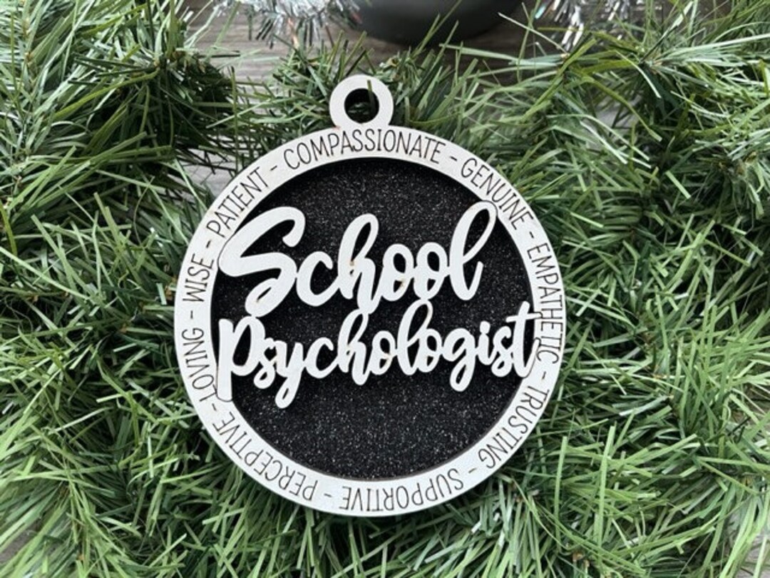 School Psychologist Ornament/ School Psychologist Gift/ Christmas ...