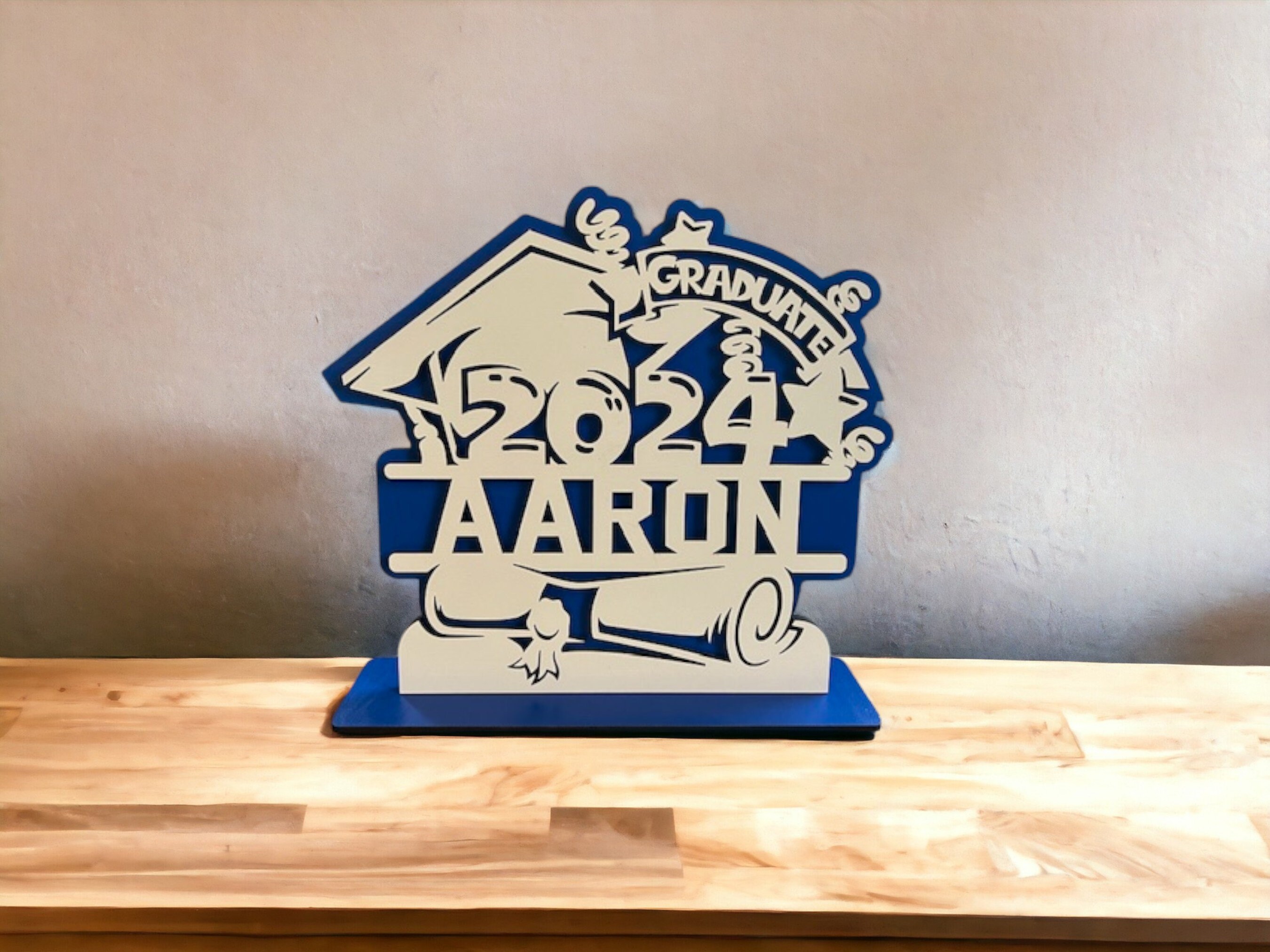 Personalized Graduation Centerpiece/ 2024 Graduation Sign/ Personalized ...