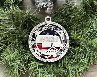 Cute Mr and Mrs Claus Ornament Made With Wood and Acrylic. - Etsy