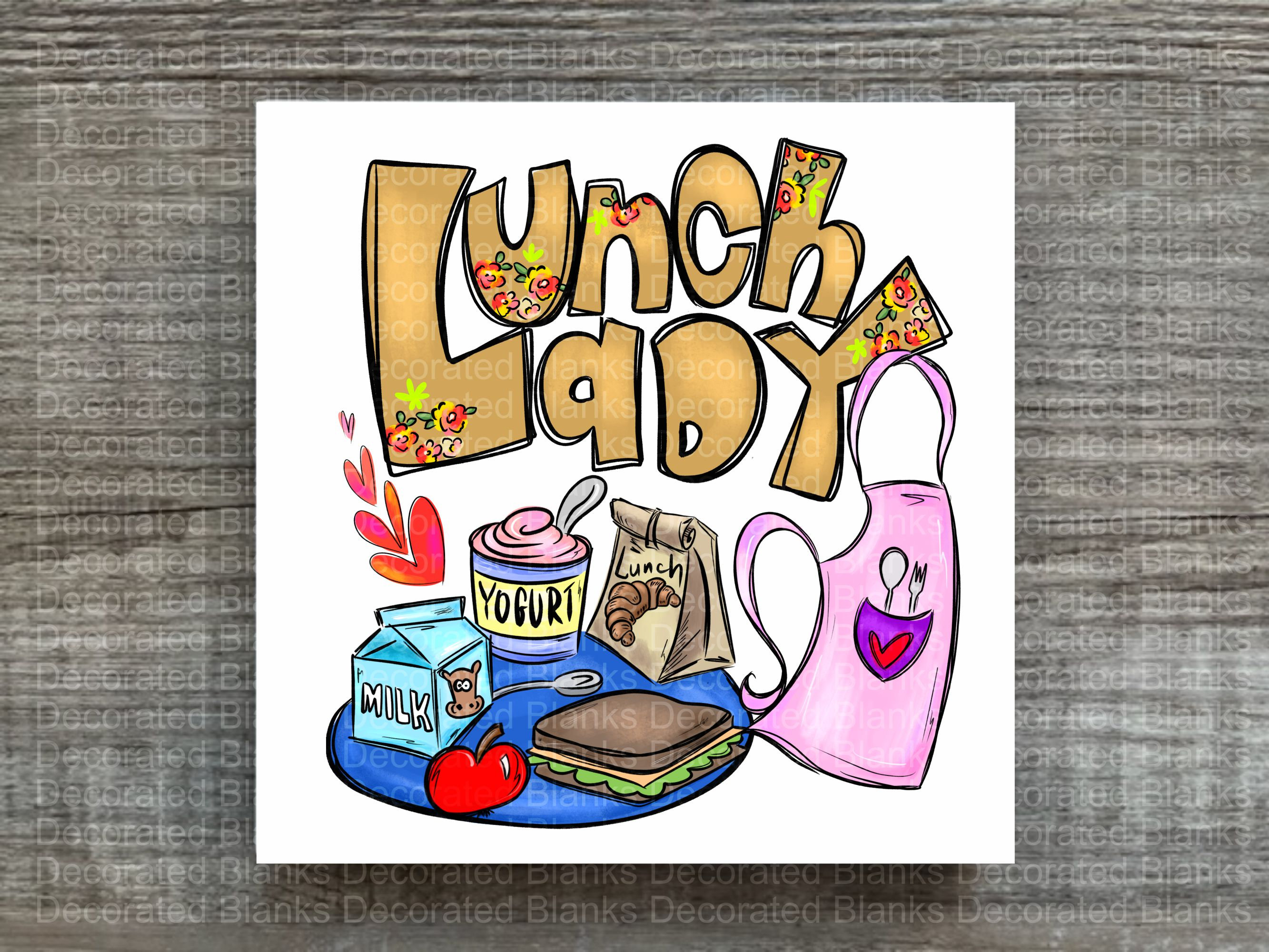 Lunch Lady Plaque/ Lunch Lady Sign/ Lunch Lady Gift/ Gift for - Etsy