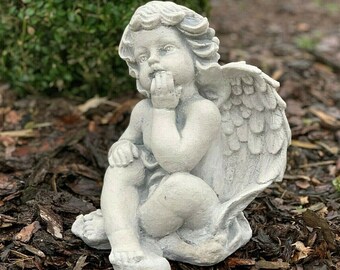 Angel Baby Statue | Etsy