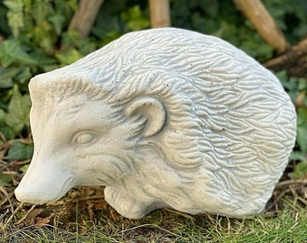 Concrete Hedgehog Statue - Etsy