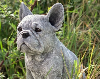 French Bulldog Garden Statue | Etsy