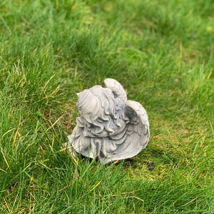 Sleeping Baby Angel Small Stone Baby Angel Figurine Angel - Etsy