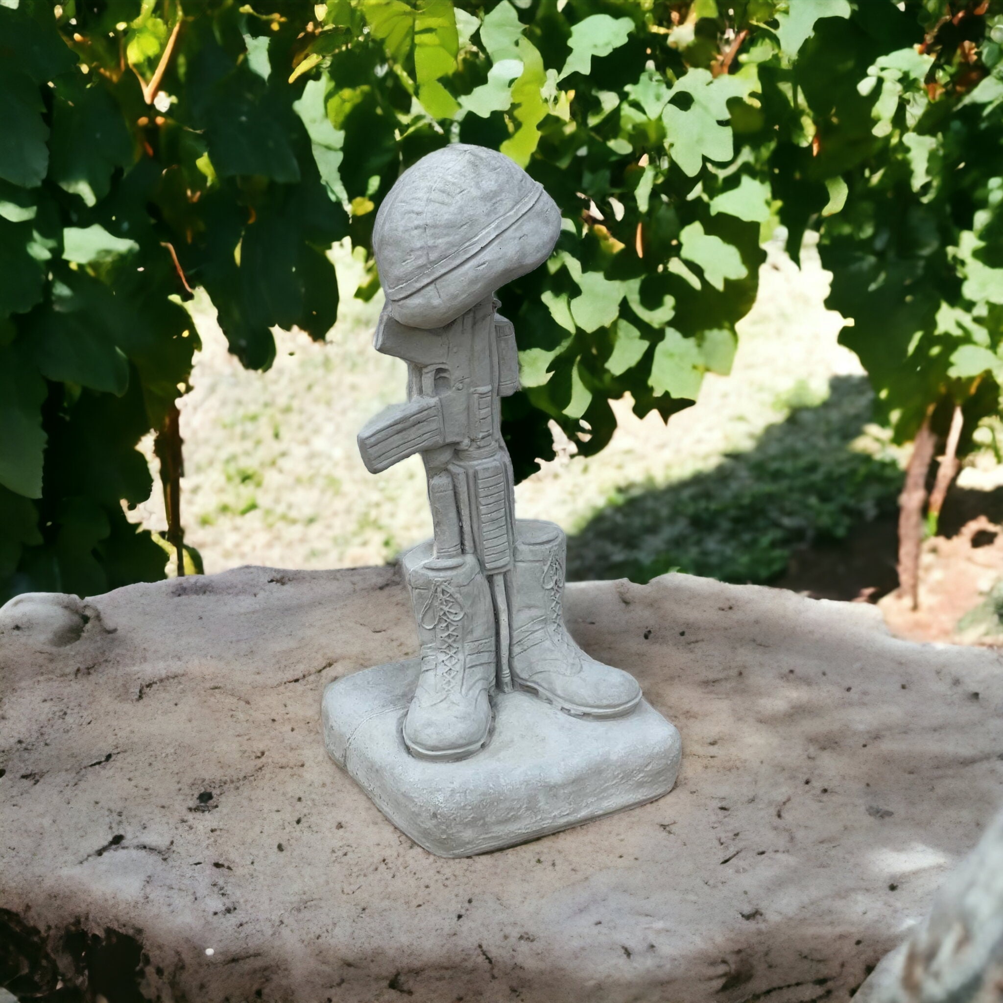 Fallen Soldier Memorial Statue