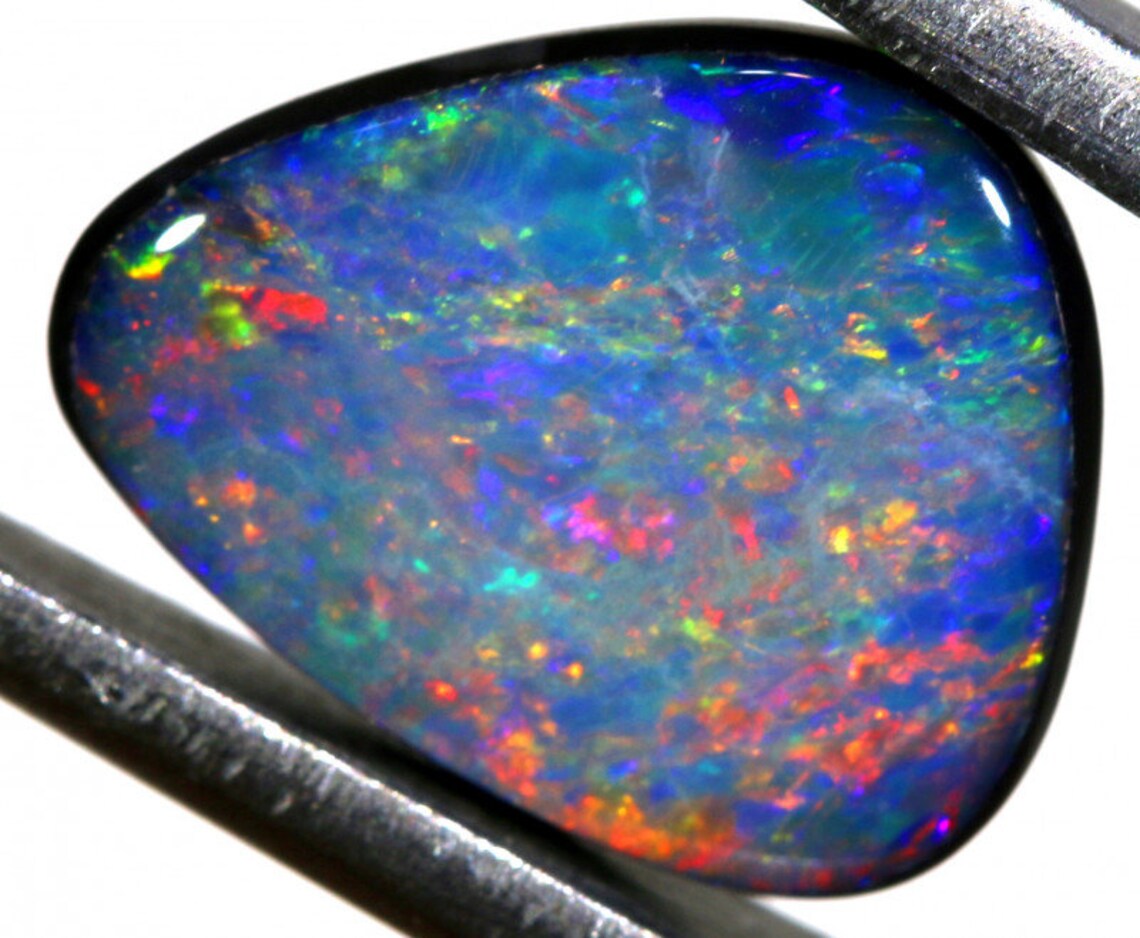 3.13 CTS L.ridge Opal Doublet on Black Potch Stone TBO-A236 - Etsy