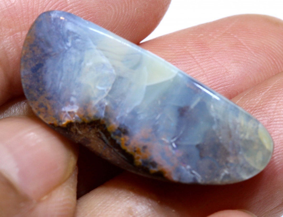 Colgante perforado de ópalo Boulder de 17,95 cts Ro-3224 - Etsy México