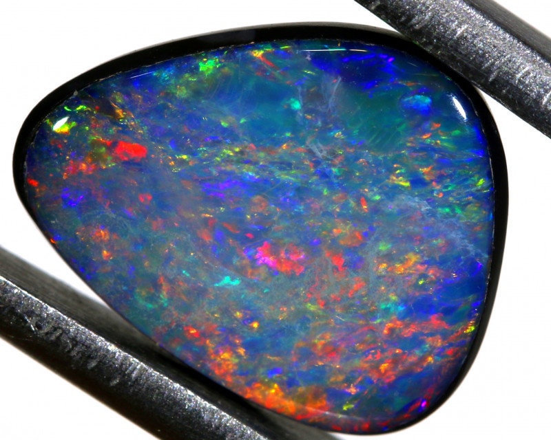 3.13 CTS L.ridge Opal Doublet on Black Potch Stone TBO-A236 - Etsy