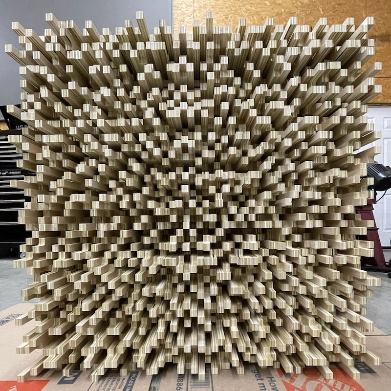 Wooden Sound Diffuser - Etsy