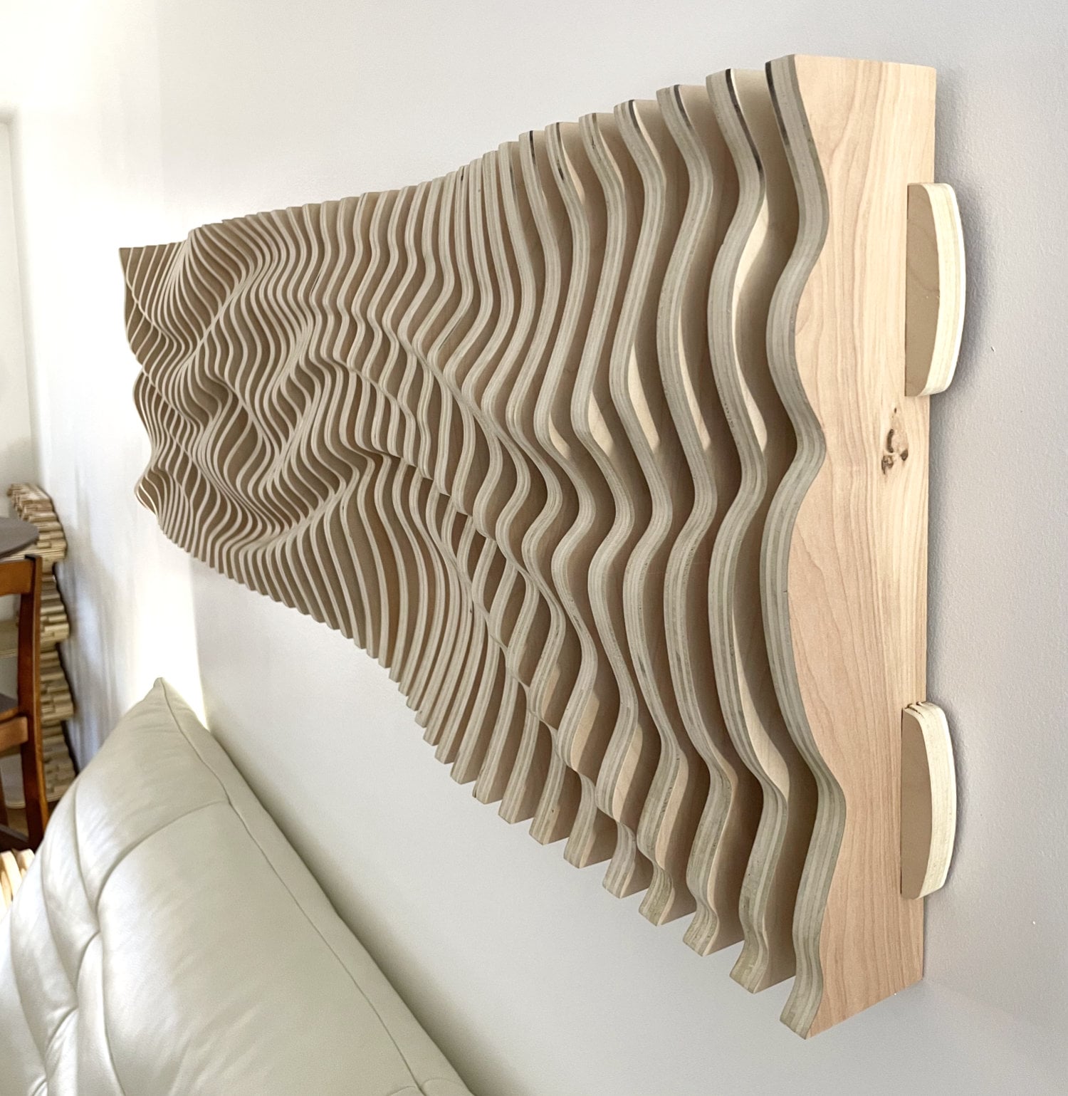 Parametric 3D Wave Wall Sculpture - Etsy