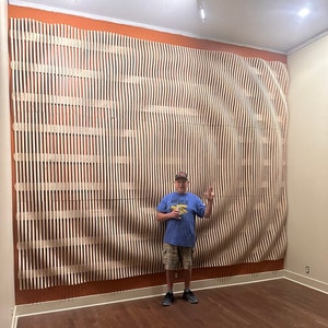 Music Studio Ripple Wave Wall - 10' H X 13' W - Etsy