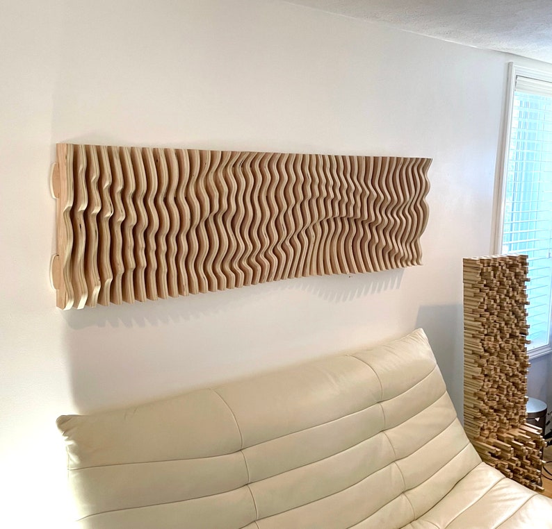 Parametric 3D Wave Wall Sculpture - Etsy
