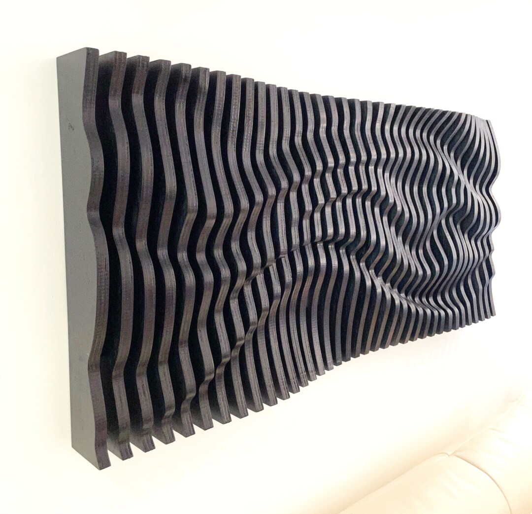 Modified Parametric 3D Wave Wall Artwork Acoustic Panel - Etsy
