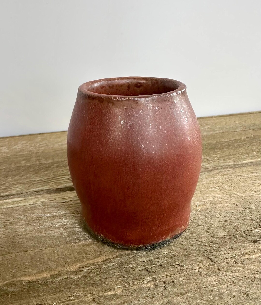 Rustic Red Sipper Cup ~ Handmade Pottery - Etsy