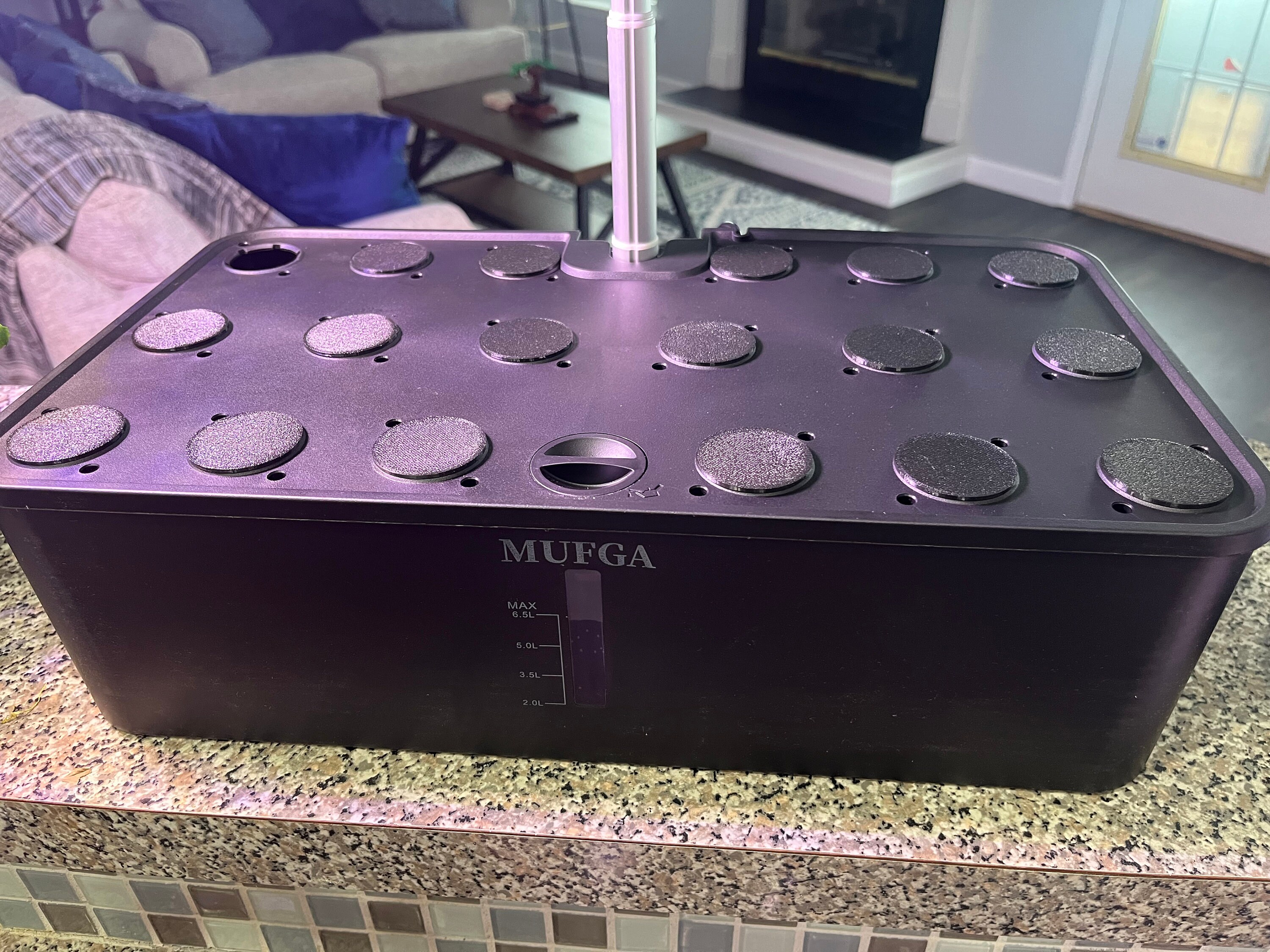 MUFGA 18 Pod Indoor Hydroponic Gardening System Hole Covers (17 Count ...