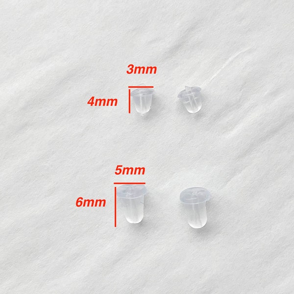 Rubber Earring Backs - Etsy