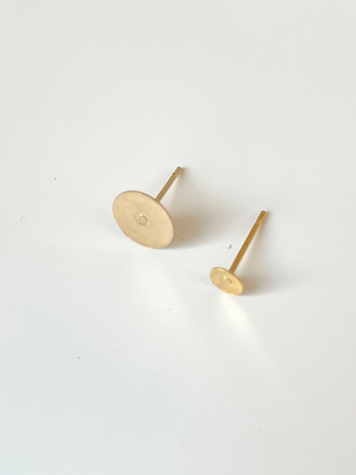 20pcs 3mm 4mm 6mm 8mm Stainless Steel Earring Posts Gold tone | Etsy