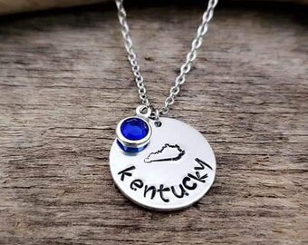 Kentucky Necklace | Etsy