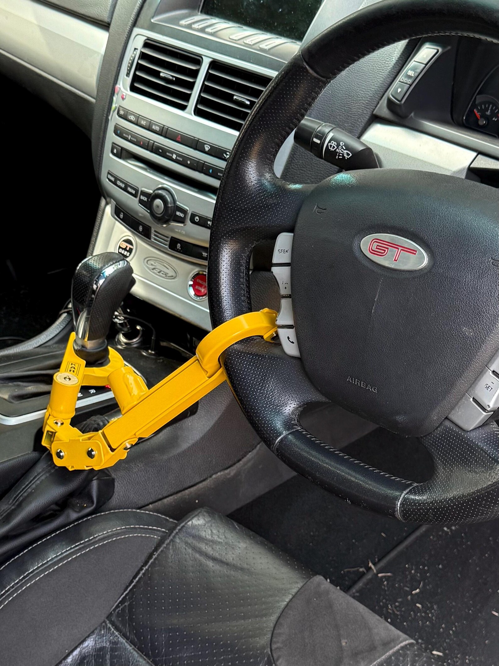 Kar Kuffs Steering Wheel Lock. Introductory Offer! for Cars, Vans ...