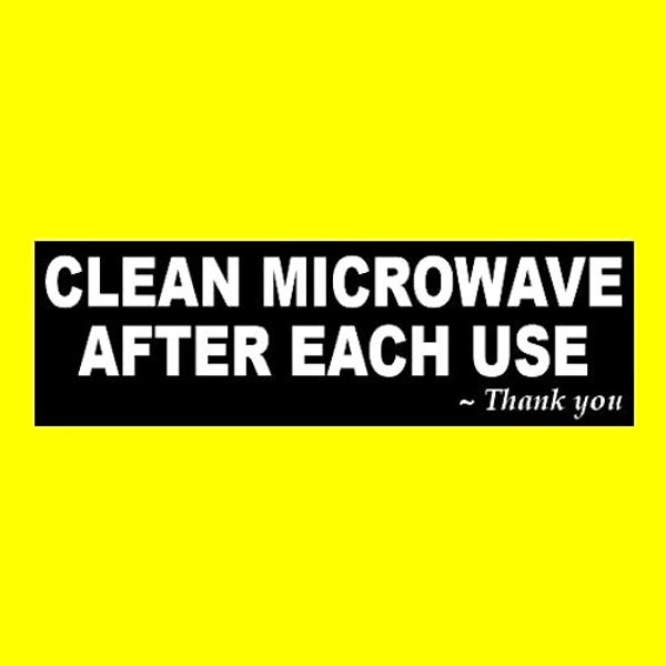 Clean the Microwave Sign - Etsy