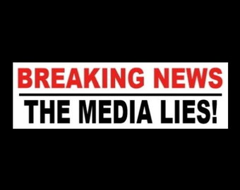 Fox News is Propaganda Bumper Sticker - Etsy