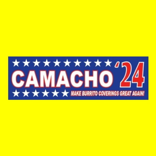 Camacho 2024 Bumper Sticker - Etsy