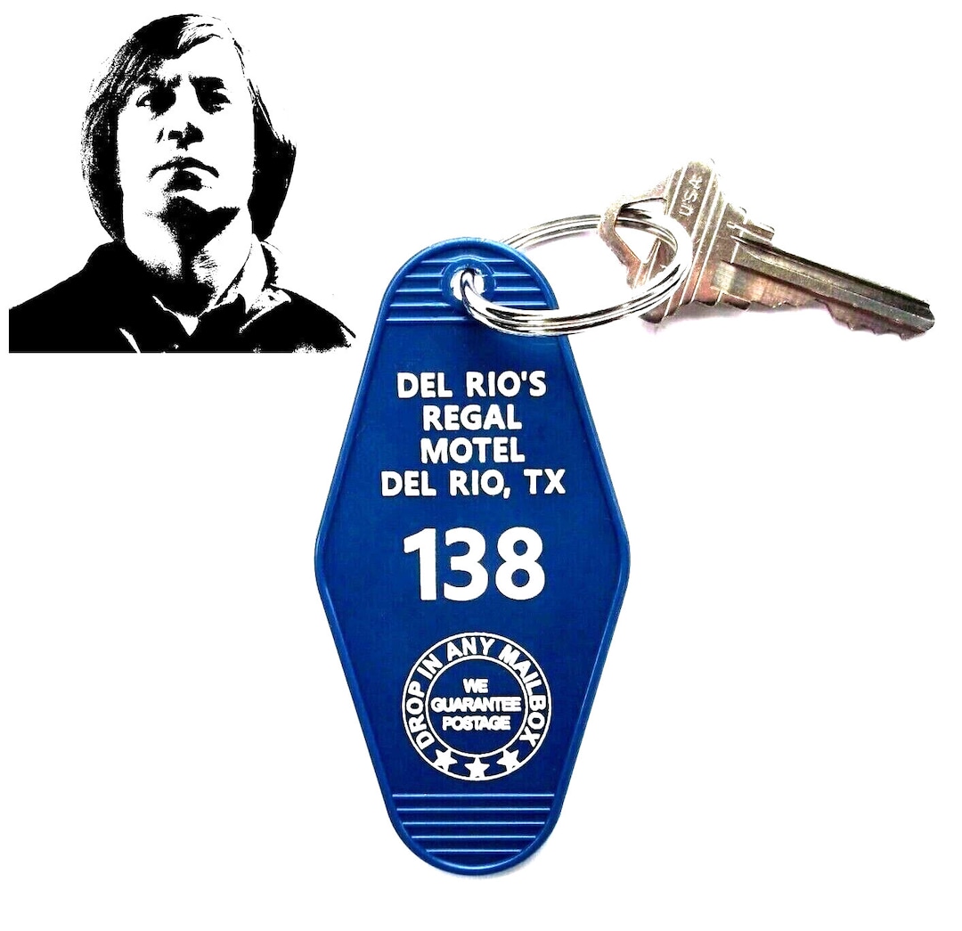 Del Rio's Regal Motel "no Country for Old Men" PROP KEY TAG, Anton ...