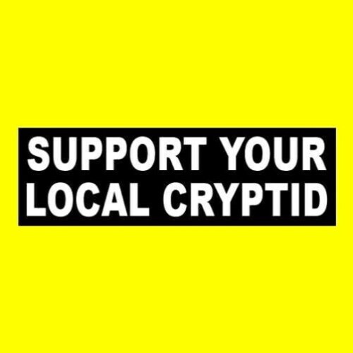 Funny support Your Local Cryptid BUMPER STICKER - Etsy