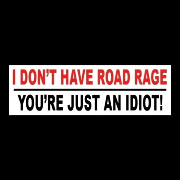 Road Rage Sticker - Etsy