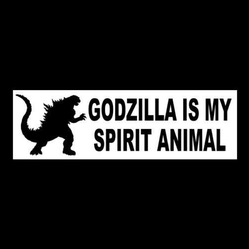 Godzilla Bumper Stickers - Etsy