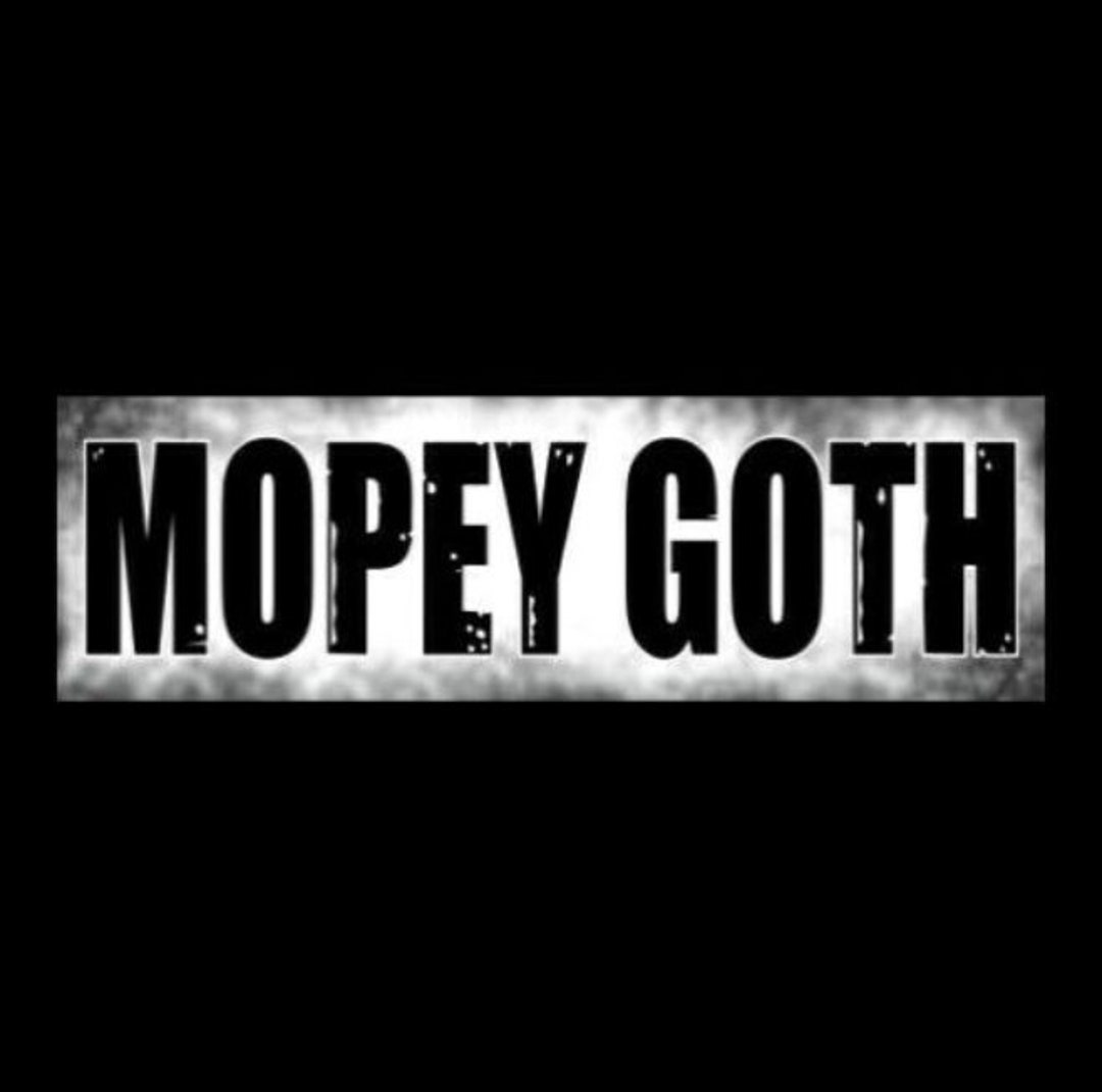 Funny "mopey Goth" Goth Girl Bumper Sticker Decal, Goth Boy, Vampire ...