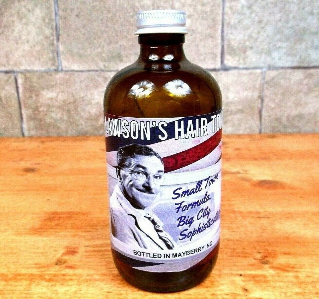 The Andy Griffith Show "lawson's HAIR Tonic" Floyd the Barber Bottle ...
