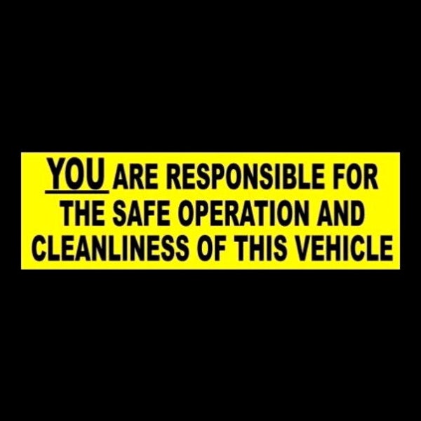 Trailer Warning Stickers - Etsy