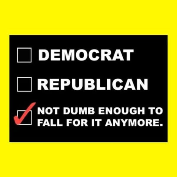 Funny Political Sign - Etsy