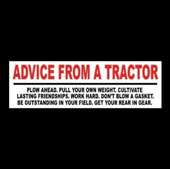 Funny Plow Decals