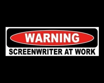 Writer at Work Sign - Etsy