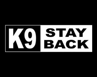 Police K9 Window Sticker - Etsy