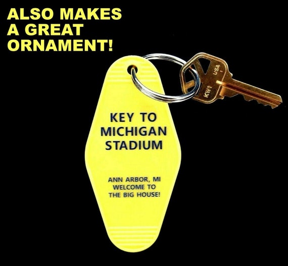 New key to Michigan Stadium Michigan Wolverines | Etsy