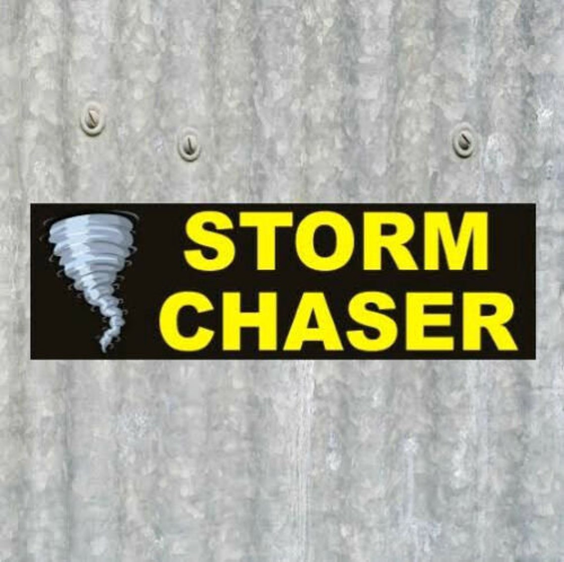 New "storm Chaser" Response Vehicle STICKER, Window Decal, Bumper ...