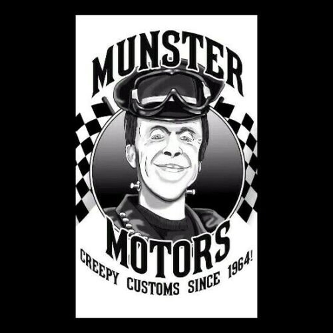 New "munster Motors" Dragula Rot Rod DECAL Sticker the Munsters, Hot ...