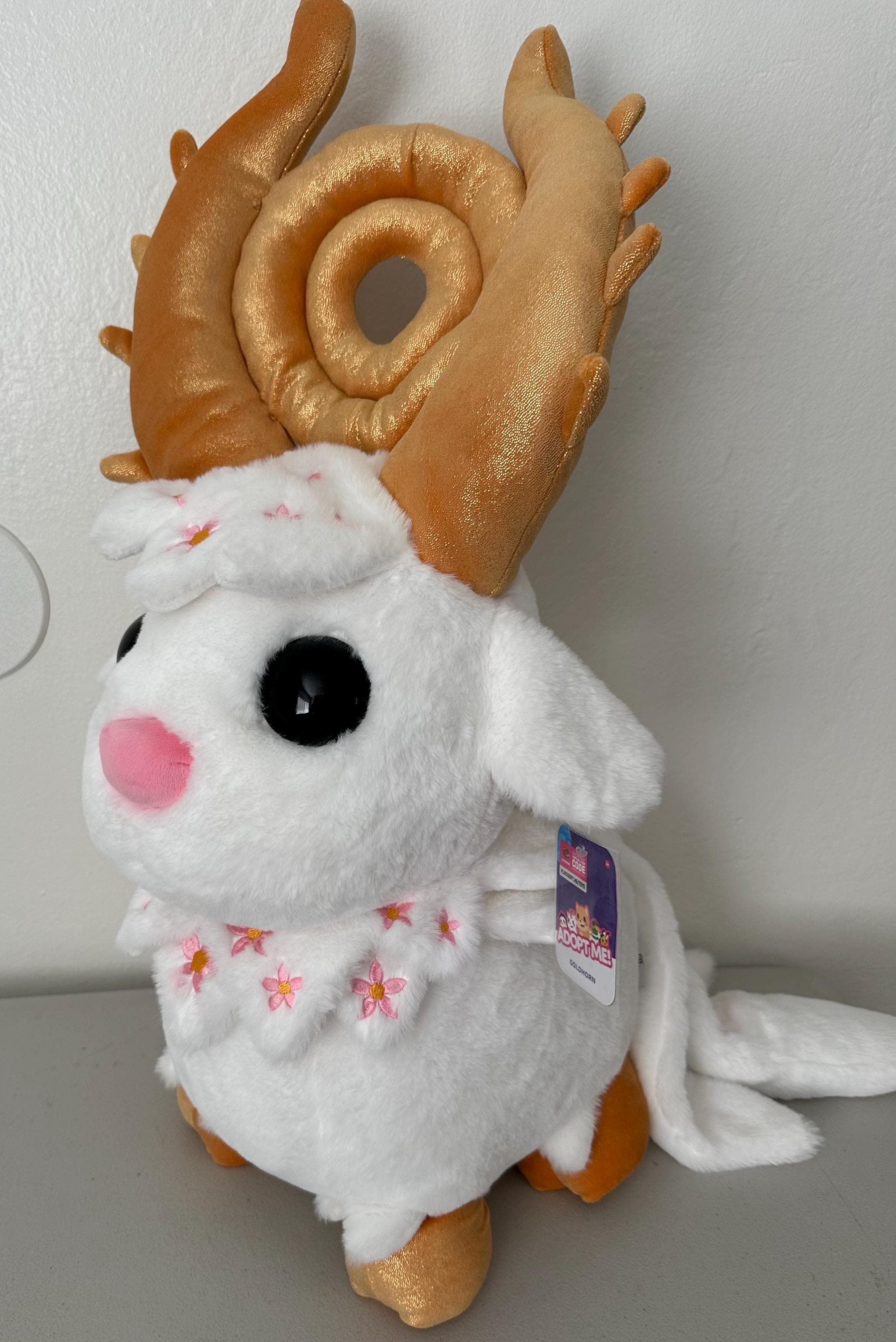 JAZWARES Adopt Me! Goldhorn Giant Plush - Etsy