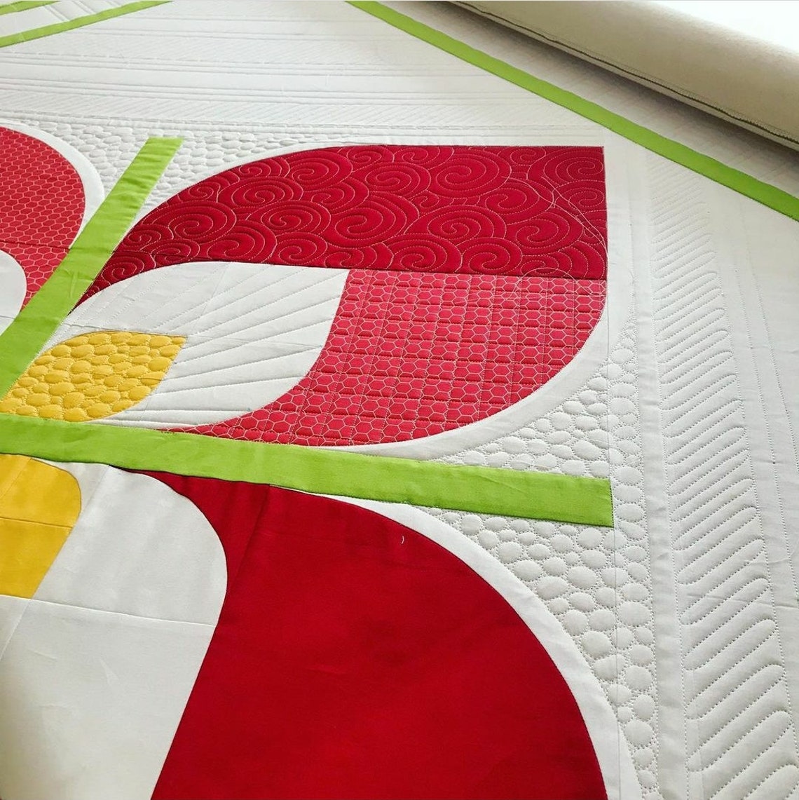 Modern Quilt Kit Using Windswept Pattern. Kit Contains Fabrics - Etsy