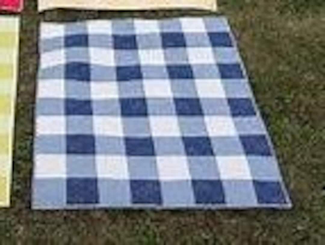 Blue Buffalo Check Quilt Kit With Pattern Fabric for the Top and ...