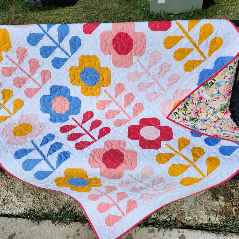 Spring Quilt Pattern - Etsy