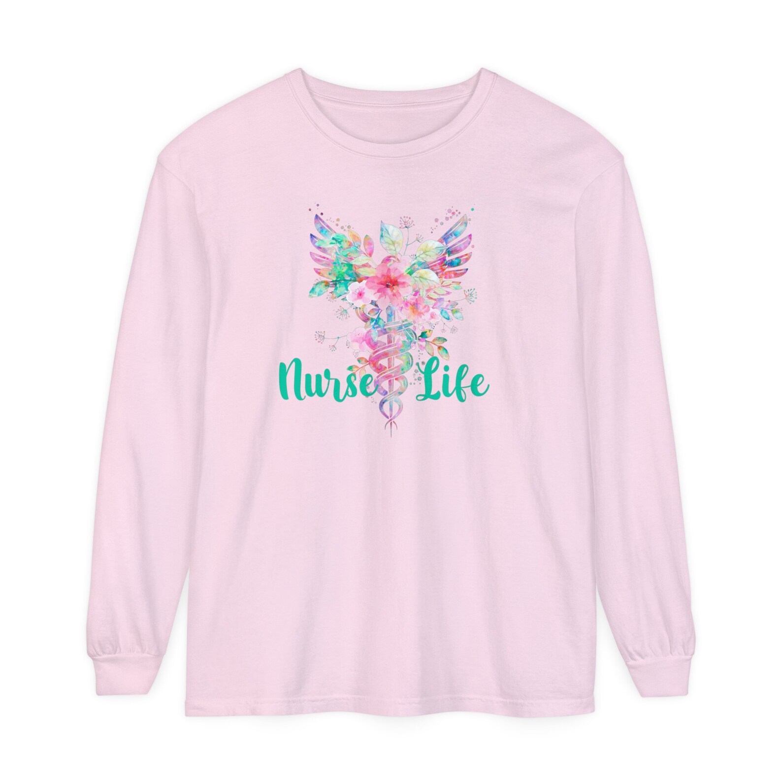 Nurse Shirt, Nurses Week, Registered Nurse, Comfort Colors, Long Sleeve ...