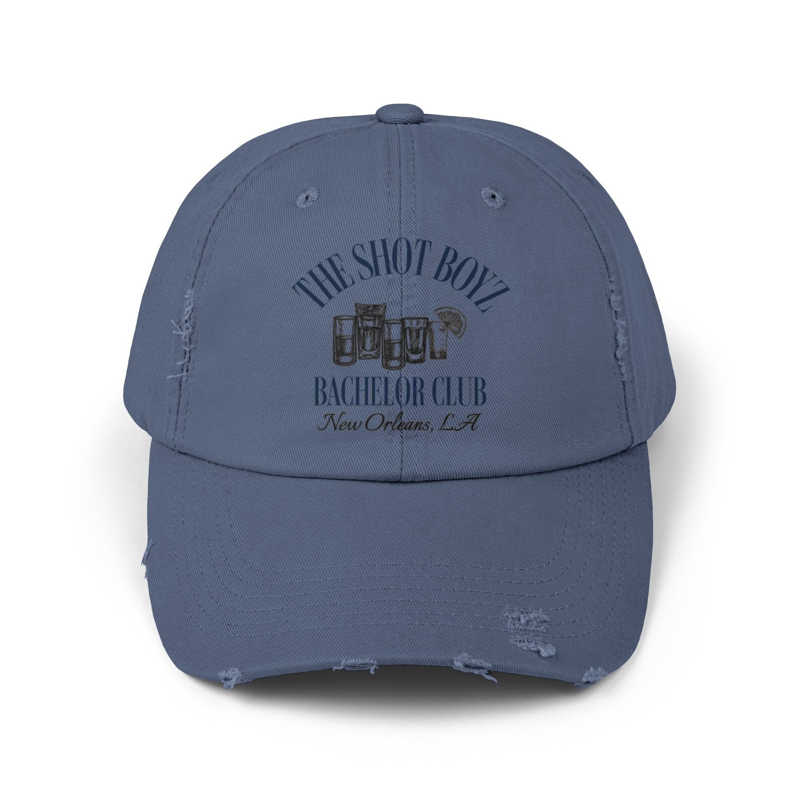 Custom Men's Bachelor Party Hat, the Shot Boyz, New Orleans ...