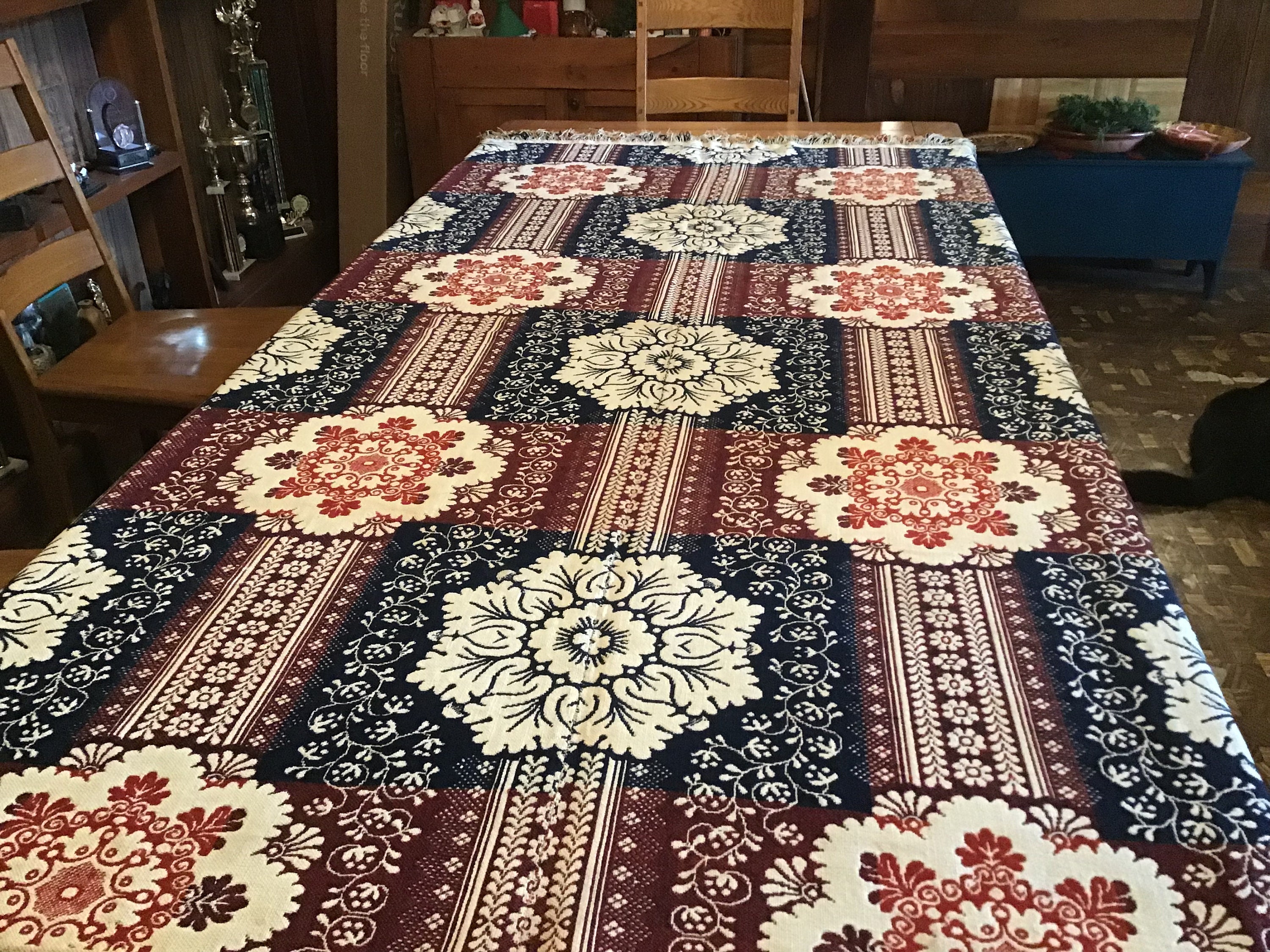 Antique Coverlet - Etsy