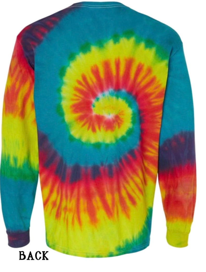 Life is Weird Tie Dye Drippy Smiley Long Sleeve T-shirt Gender - Etsy