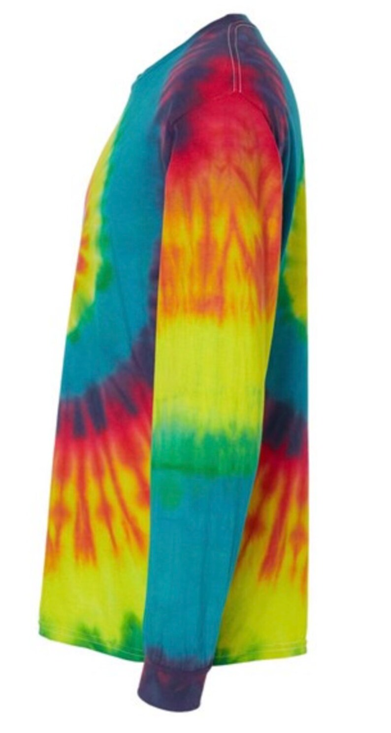 Life is Weird Tie Dye Drippy Smiley Long Sleeve T-shirt Gender - Etsy