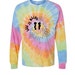 Life is Weird Tie Dye Drippy Smiley Long Sleeve T-shirt Gender Neutral ...